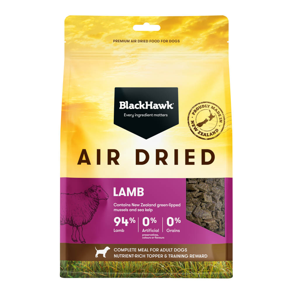 BLACK HAWK AIR DRIED LAMB 450G – MyPetNest